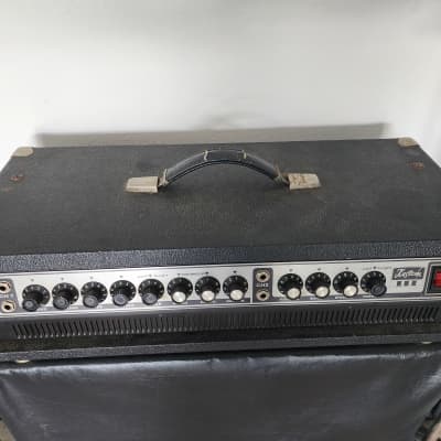 1960s Kustom 200 (Model K200B5) Amp Head Black Tuck & Roll | Reverb