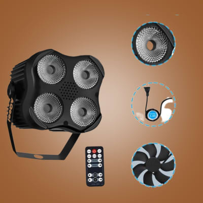 Led Pins pot Light 2 Pack, Disco Ball Spotlight 15W RGBW 4 in | Reverb