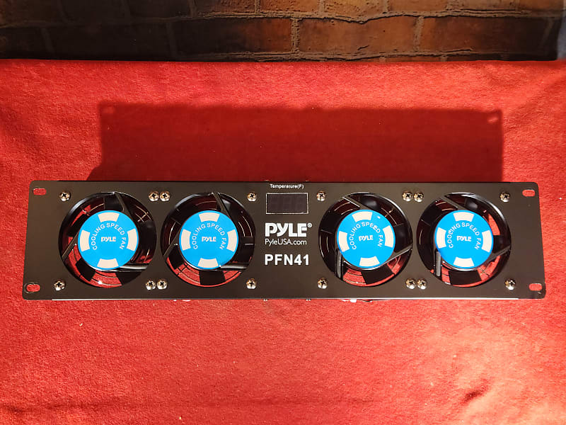 Pyle PFN41 19" 4-Fan Cooling System 3U Rack Unit | Reverb