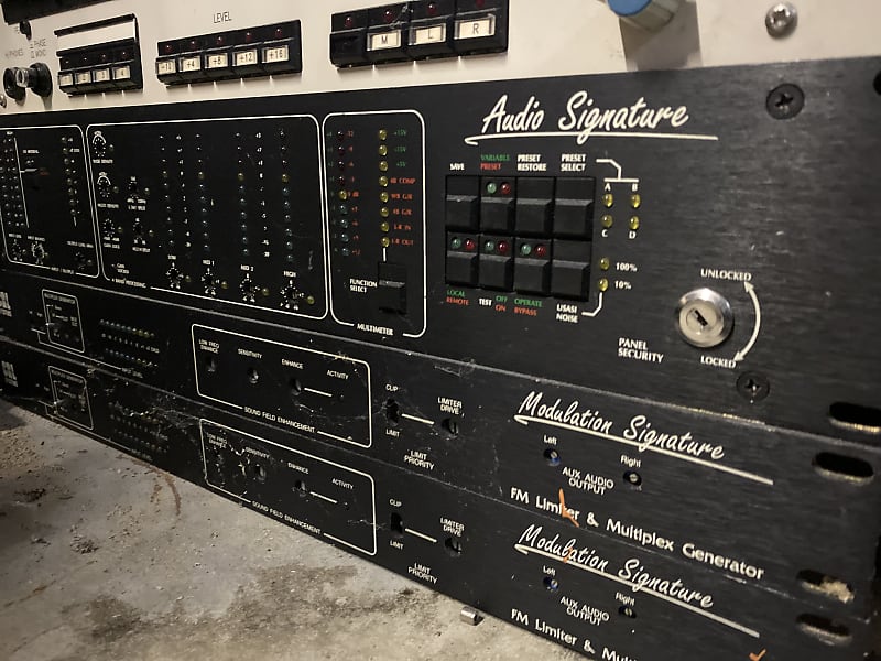 Retro Radio Broadcast Equipment Elan audio, CRL Systems, | Reverb