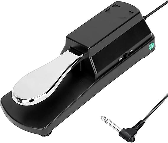 Sustain Pedal for MIDI Keyboards Digital Pianos Foot Pedal | Reverb