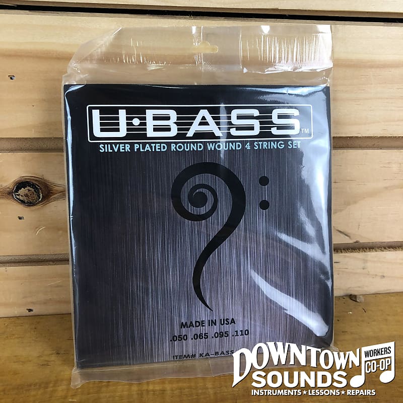 Kala U-Bass Silver Plated Round Wound .050-.110 String Set | Reverb