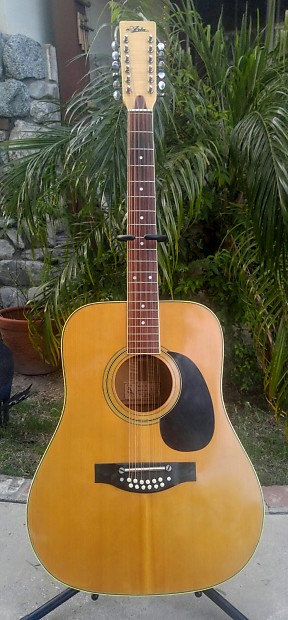 Aria - 9424 - 1973 - Natural *RARE* Vintage 12 String | Reverb