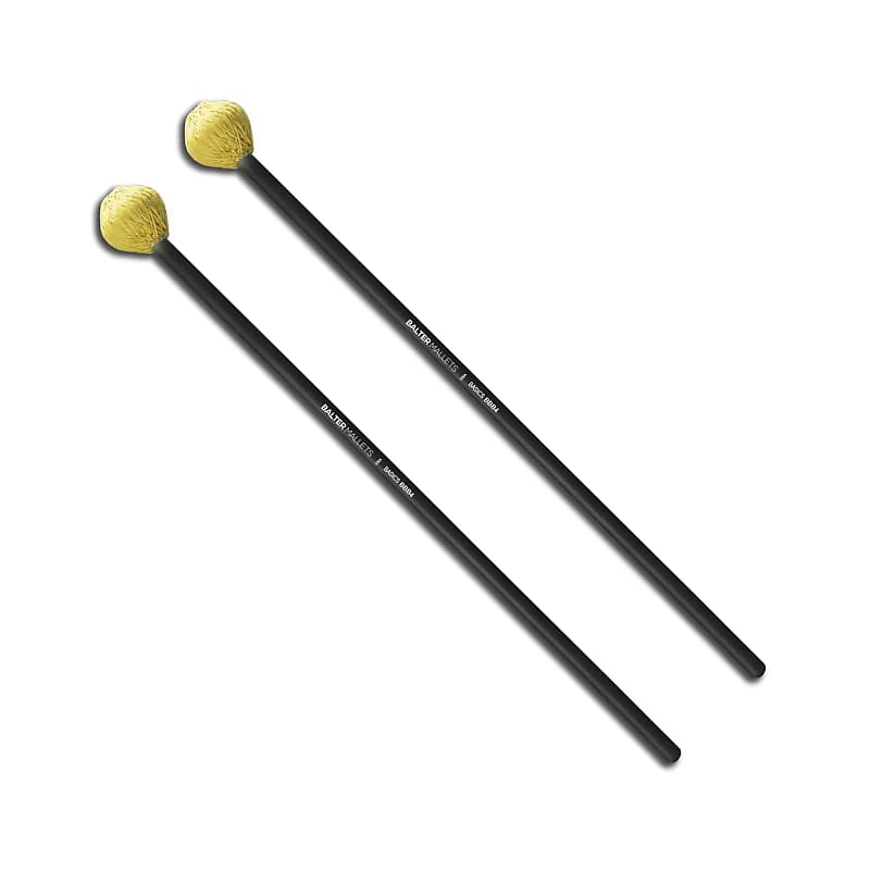 Mike Balter BBB4 Balter Basics Mallets, Yellow Hard Cord | Reverb