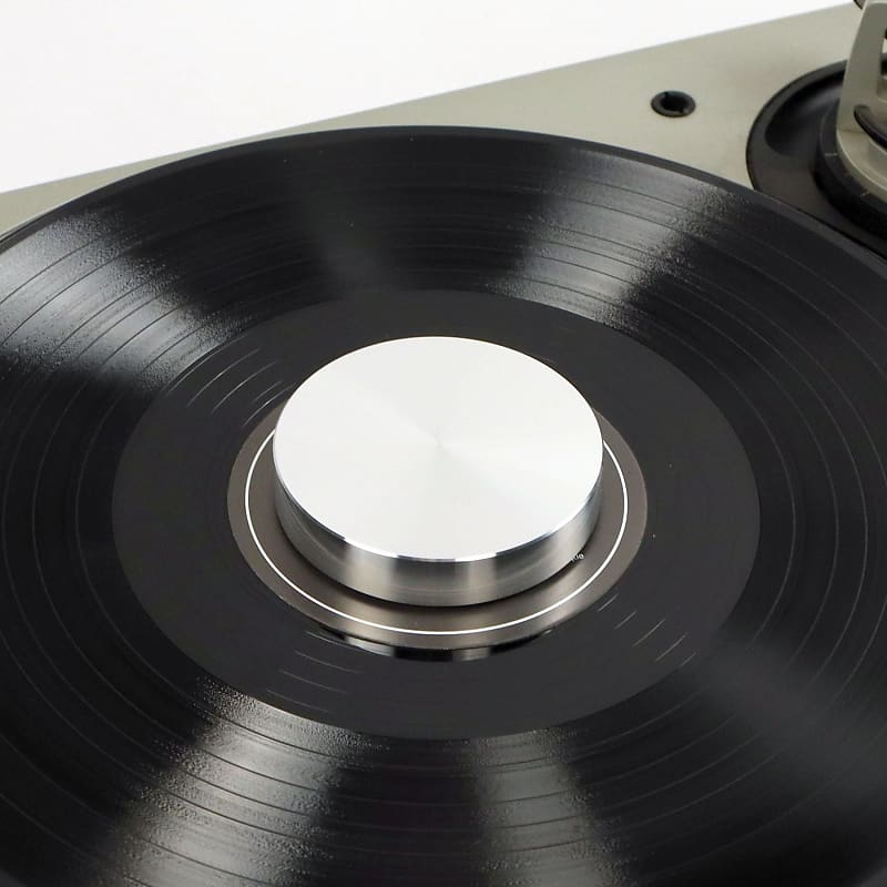 Pro-Ject: Record Puck E Record Stabilizer - 190g Silver | Reverb