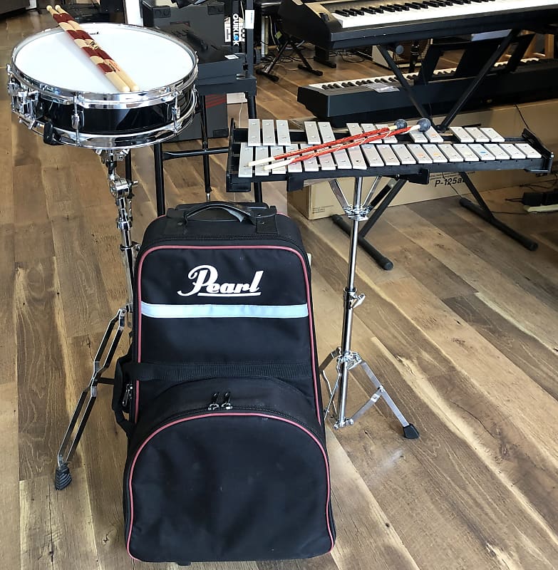 Pearl PL910C Percussion Learning Center Snare and Bell Kit | Reverb