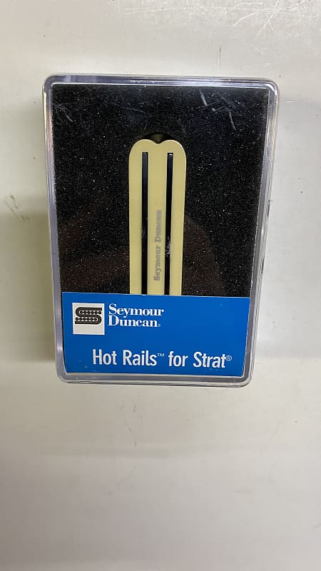 Seymour Duncan Hot Rails for Strat Humbucker Pickup Cream | Reverb