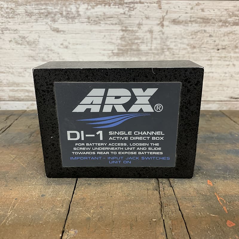 ARX DI-1 Single Channel Active Direct Box Op Free Shipping | Reverb