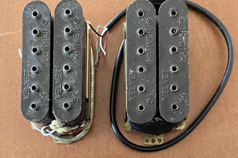 Velvet Hammer 1954 Humbucker 1977 - Black | Reverb