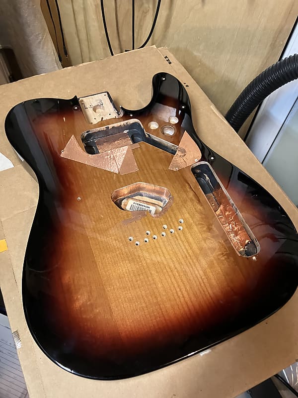 Fender Tele Body - Sunburst | Reverb