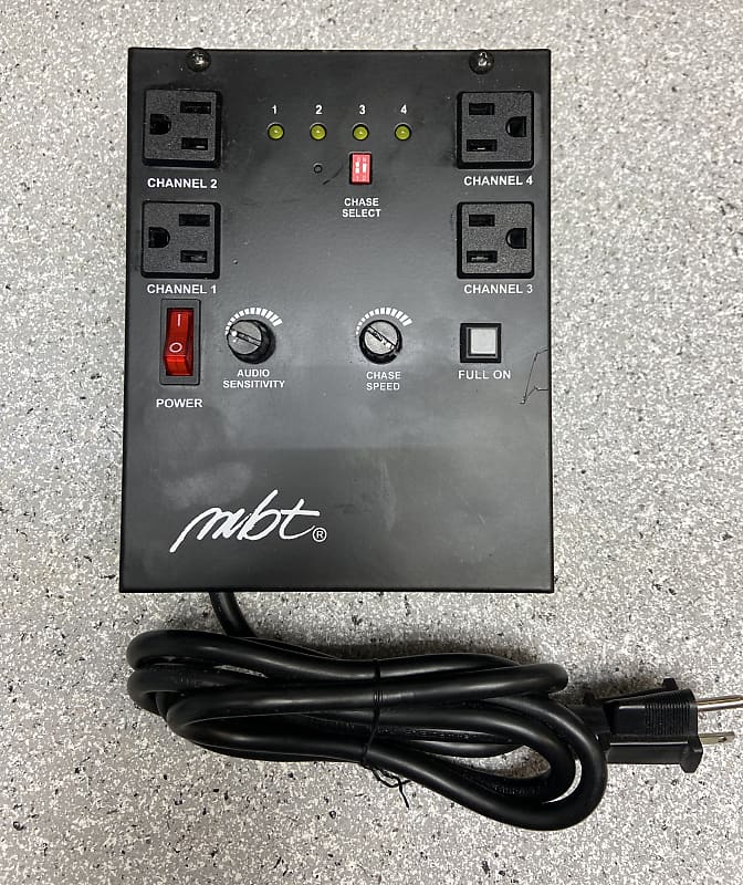 MBT Chase 4-Four Channel Lighting Chase Controller | Reverb