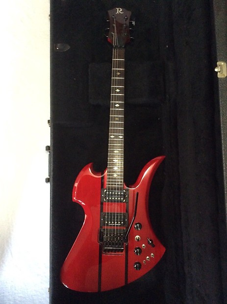 BC Rich Mockingbird USA 1996 Transparent Red | Reverb