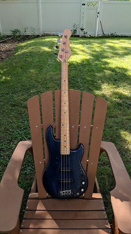 G&L Lynx Bass 1985 Viking Blue | Reverb