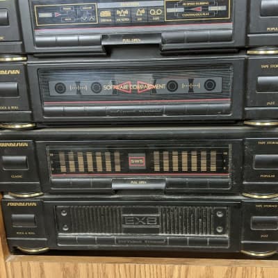 Vintage Soundesign 5863 Double Cassette Stereo System 1980's | Reverb