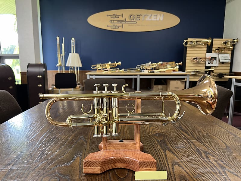 Getzen 3001MV Custom Series Bb Trumpet – Sales Rep. Sample | Reverb
