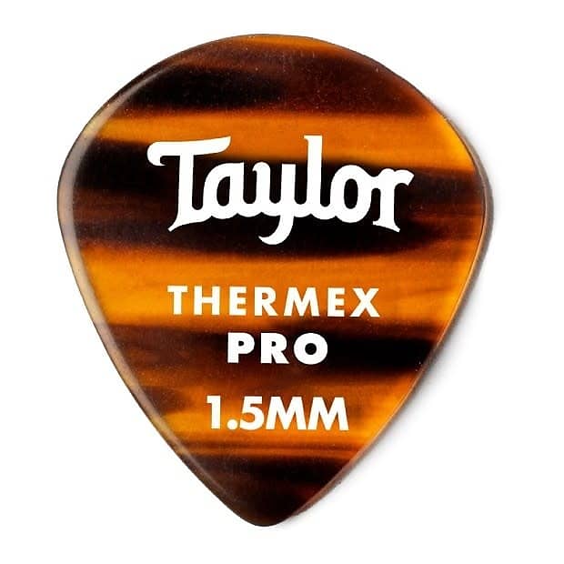 Taylor Premium 651 Thermex Pro Guitar Picks, Tortoise Shell - | Reverb
