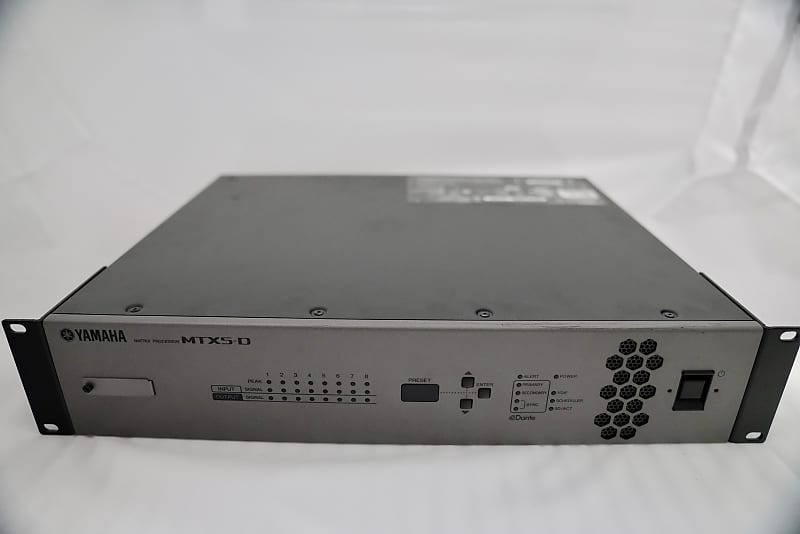 Yamaha MTX5-D Matrix Mixer with Dante | Reverb