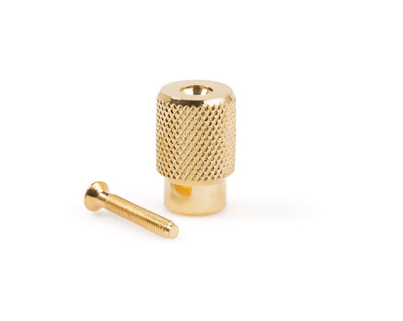 Genuine Hipshot SK1 Knurled Gold Plated Tuner Button | Reverb