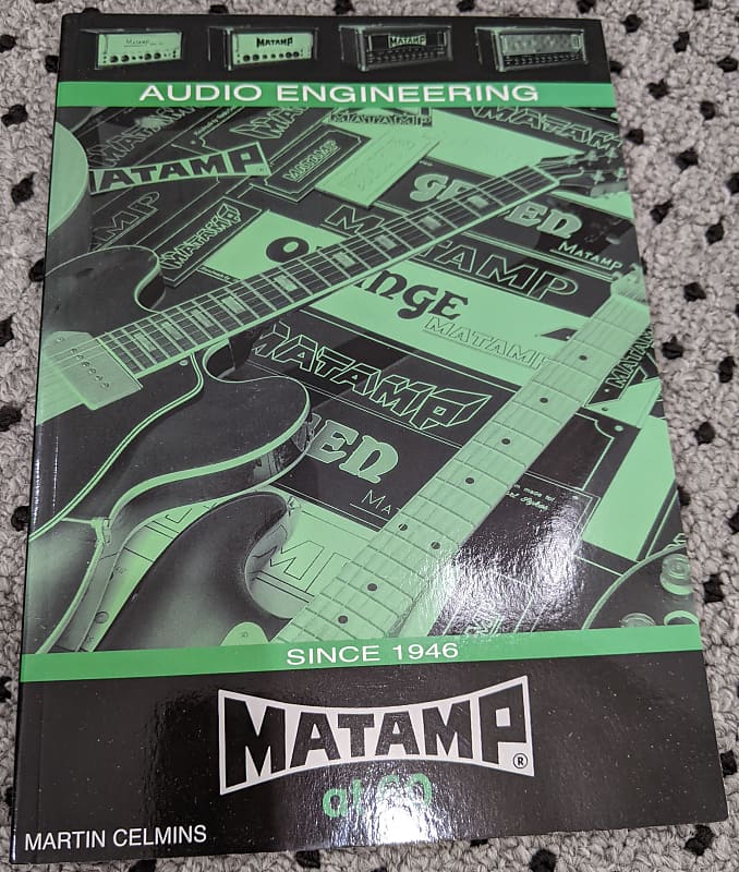 Rare 2006 Matamp at 60 book. MINT condition Orange valve tube | Reverb