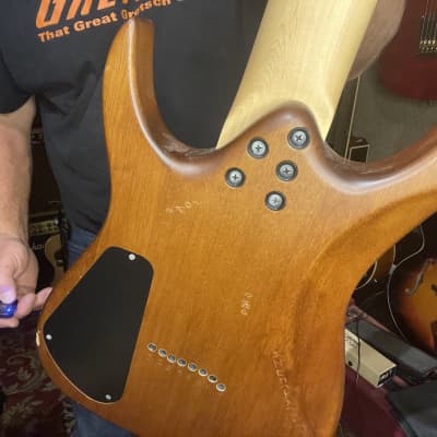 Agile Scepter 8 String 1990’s - Natural Walnut | Reverb