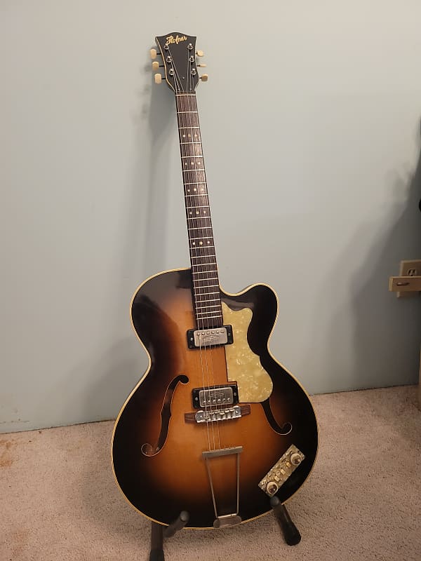 Hofner Model 457 1960s Sunburst | Reverb