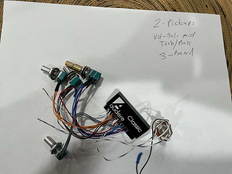 Audere Classic bass pre amp 2020's | Reverb