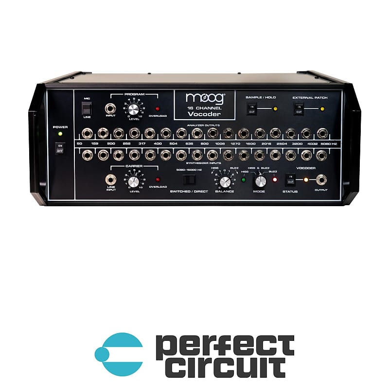 Moog Vocoder 16-Channel Analog Vocoder | Reverb