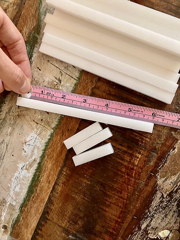 Delrin Nut Blanks - Tom Lyons 2024 - White | Reverb