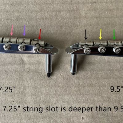 Quality Jaguar Jazzmaster upgrade guitar bridge chrome 9.5" | Reverb