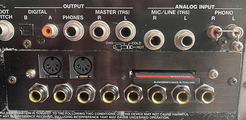 8x Analog Output Roland MV8-OP1 compatible +CF card +MIDI for | Reverb