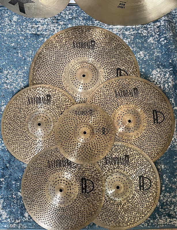 AGEAN NATURAL R LOW NOISE CYMBAL SET | Reverb