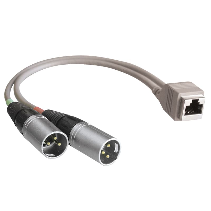 StudioHub ADAPT-XLRMD Dual XLR (Male) to RJ-45 (Female) 8" | Reverb