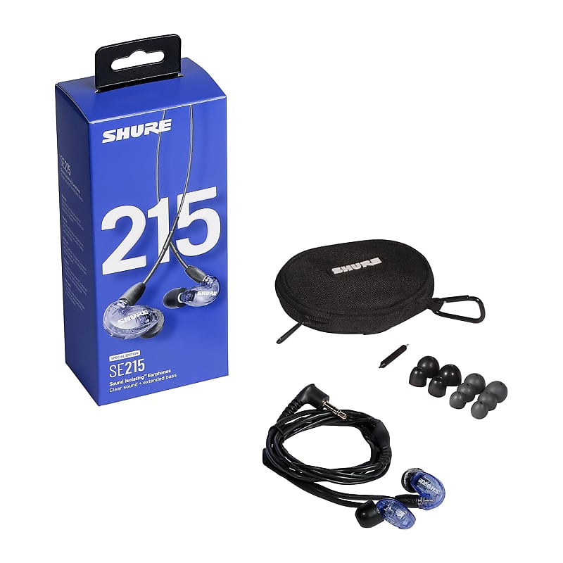 Shure SE215 PRO Wired In-Ear Monitors - 45" Cable | Reverb