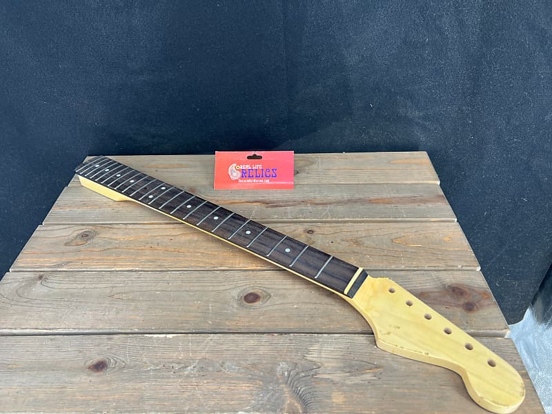 Real Life Relics Maple/Rosewood Strat® Style Neck RLR-SMR #10 | Reverb