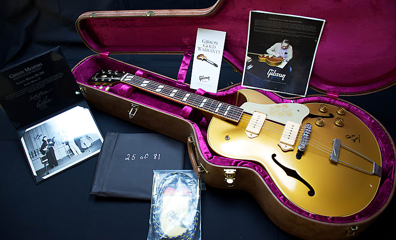 Gibson Custom Shop Memphis Scotty Moore Signature ES-295 Hand | Reverb