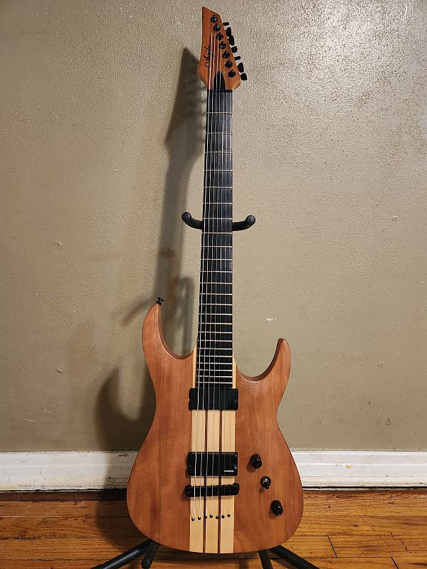 Agile Septor Elite 728 Natural Satin W/Lundgren M7 & Hipshot | Reverb