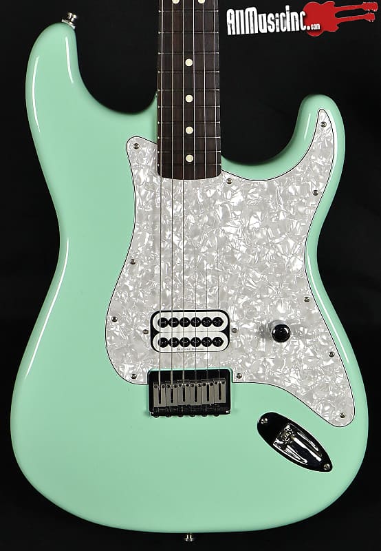 Fender Tom Delonge Artist Surf Green Stratocaster Strat Ltd | Reverb