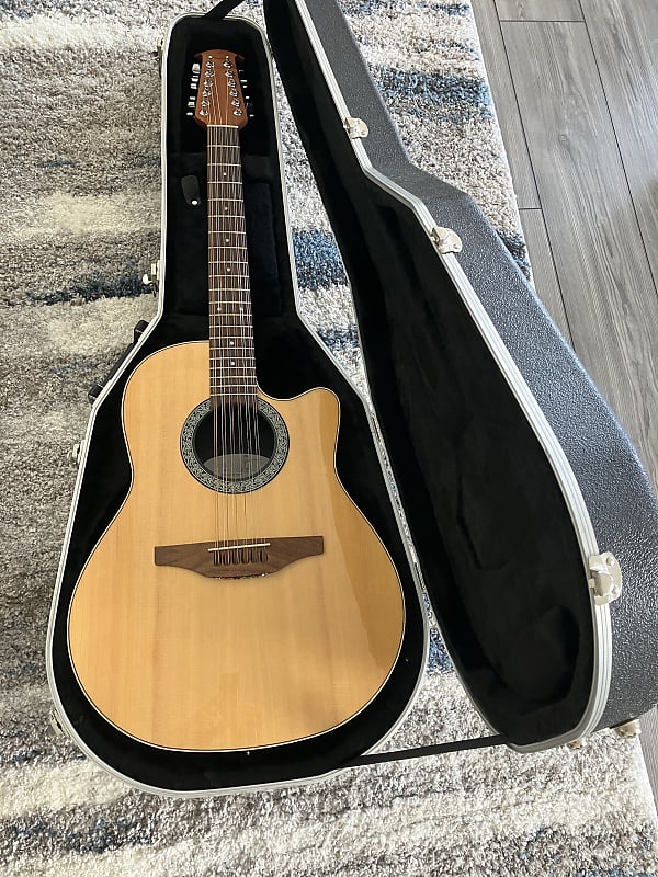 Ovation 6751 Standard Balladeer 12-string 1990’s - Natural | Reverb