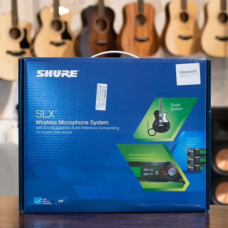 Shure SLX14/153T-G58 Wireless Microphone System | Reverb