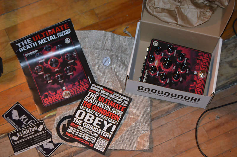 Klirrton Grindstein guitar pedal Hm-2 killer buzzsaw death | Reverb