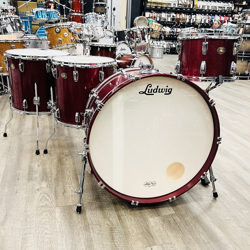 Used Ludwig Classic Maple 4-Piece Shell Pack 13/16/18/26 | Reverb