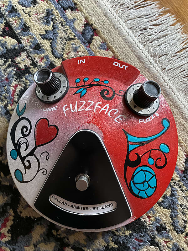 Fuzz Face Custom hand painted - Custom | Reverb
