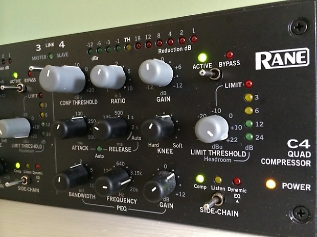RANE C4 compressor, 4 Channels of GREAT comp / limiting | Reverb UK