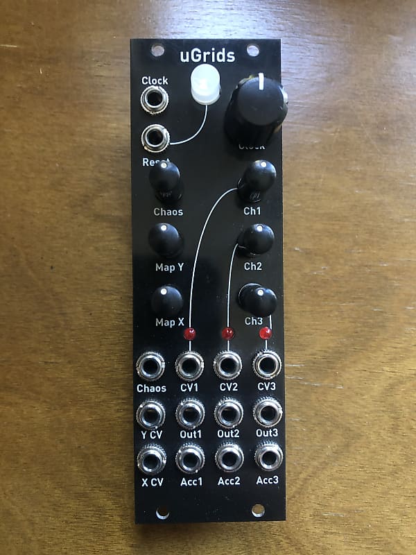 DIY uGrids (8hp Mutable Grids) Black | Reverb