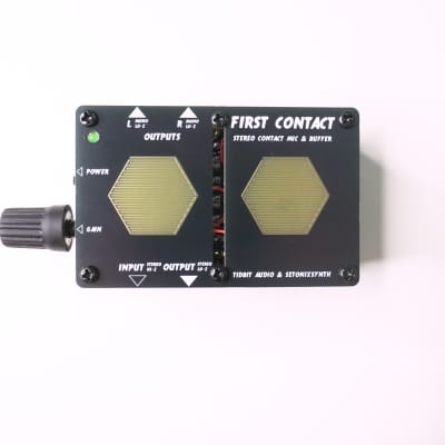 Tidbit Audio First Contact stereo contact mic & preamp 2024 - | Reverb