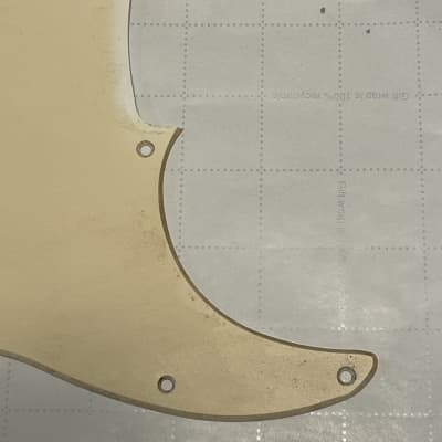 Squier Precision Bass by Fender Pickguard 1-Ply 14-hole Aged | Reverb