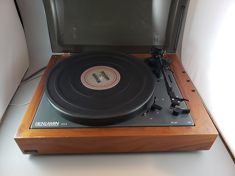 Lenco Benjamin 55a Turntable - After Market Tone Arm - Works | Reverb