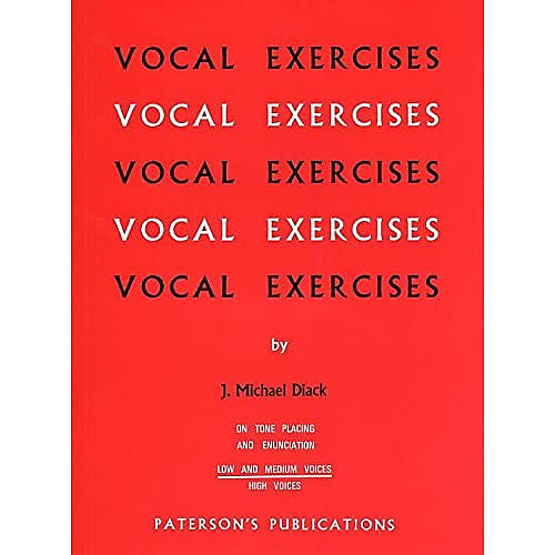 J. Michael Diack: Vocal Exercises On Tone Placing And | Reverb UK