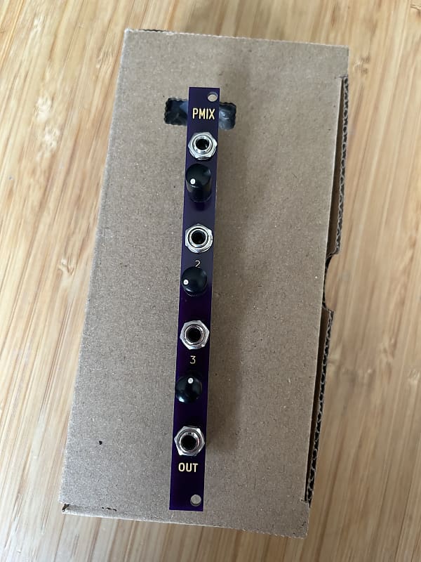 PMIX 3 channel passive mixer 2020 - Black | Reverb UK