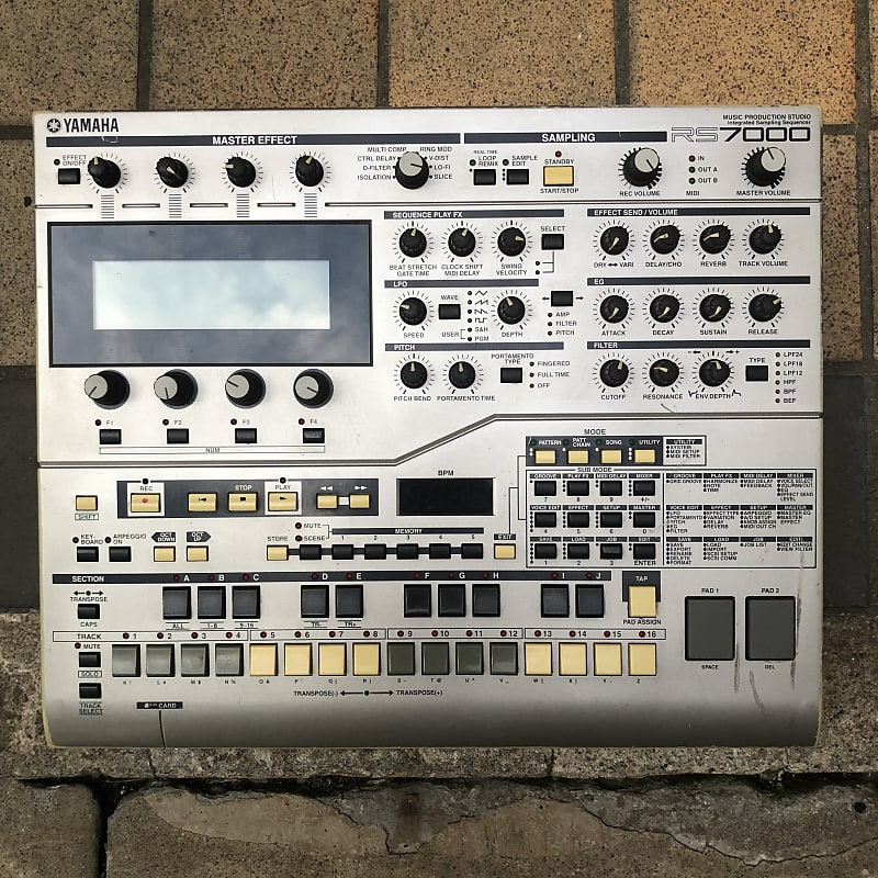 Yamaha RS7000 (Serviced) Production Workstation sampler | Reverb UK